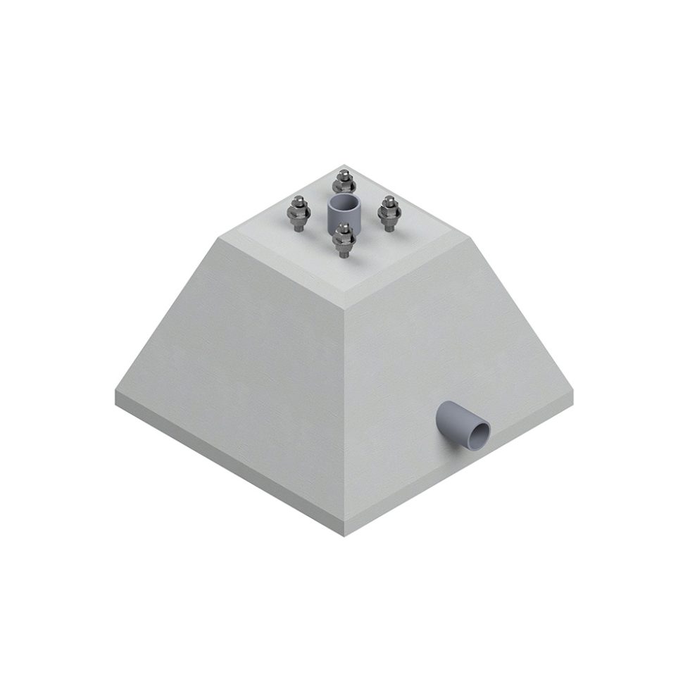 Pole Bases Pyramid | USI