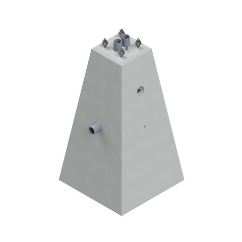 Pole Bases Pyramid | USI