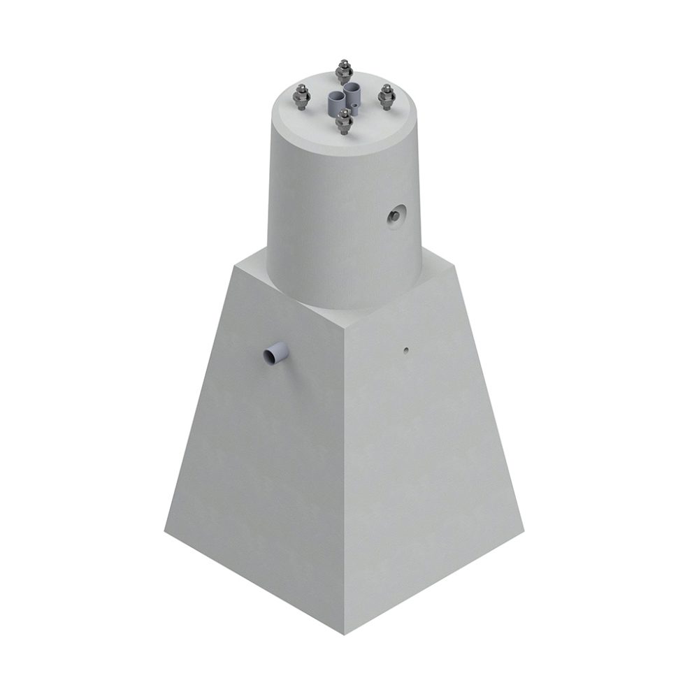 Pole Bases Pyramid | USI