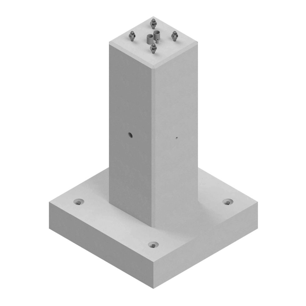 Spread Footing Pole Bases | USI